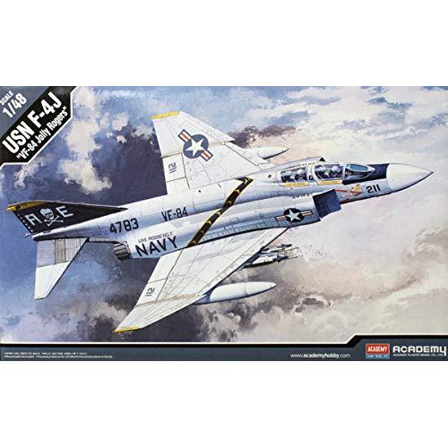 Promo Model Kit Academy Pesawat F-4J "VF-84 JOLLY ROGERS" 1/48 12305 ...