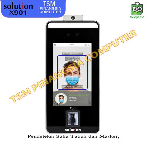 Jual Solution X901 Fingerprint Absen Sidik Jari Telapak Tangan Dan ...