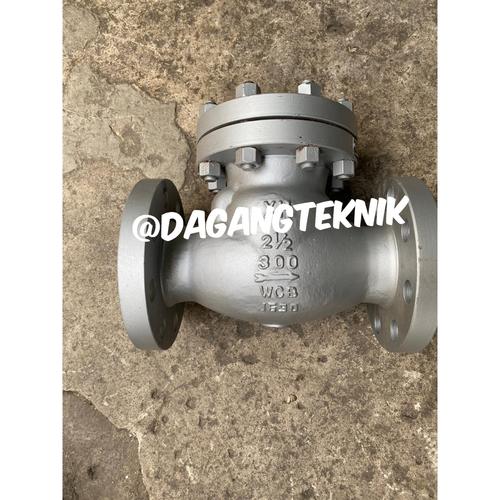 Jual Swing Check Valve 4 inch Class 300 / Ansi 300 Besi / Carbon Steel ...