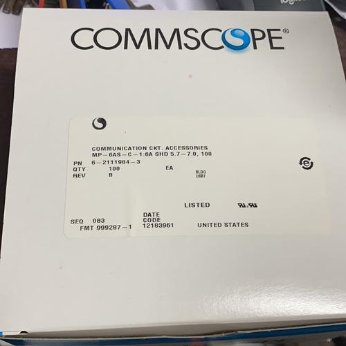 Jual Commscope connector cat 6A isi 100 - Jakarta Pusat - rekannetwork ...