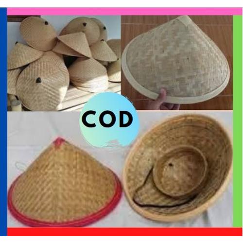 Promo CAPING BAMBU TRADISIONAL PREMIUM TOPI PAK TANI TERBAIK - Kab ...