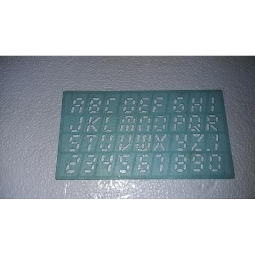Jual Penggaris Mal Cetak Huruf Angka Butterfly (4 varian ukuran ...