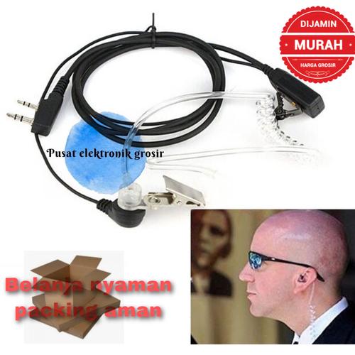 Jual Handsfree HT earphone headset ht dualband fbi style Harga Grosir ...