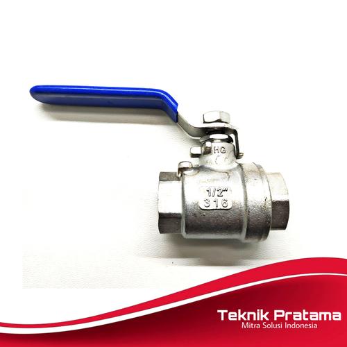 Jual Stop kran Ball valve Sankyo Stainless 1 1/4" ss 316 Full Bore - Jakarta Barat - Teknik ...