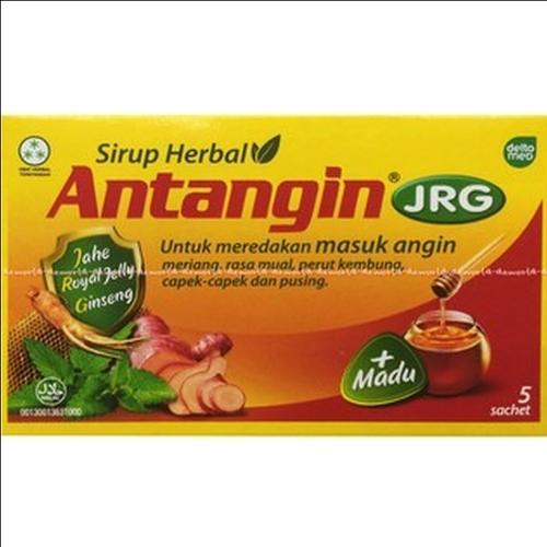 Jual Obat masuk Angin | Sirup herbal | ANTANGIN JRG Cair Sachet - 1 ...