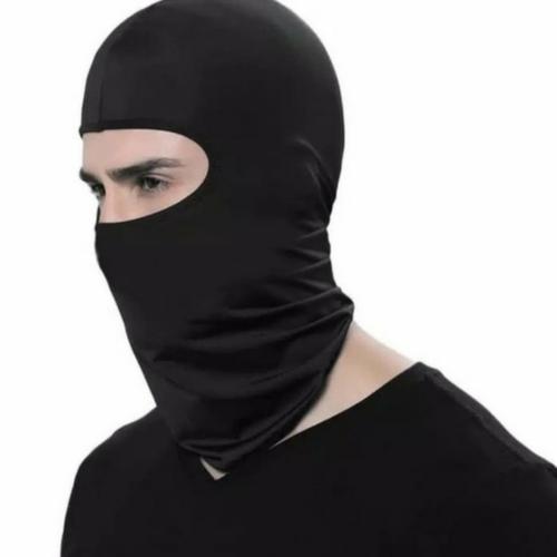 Jual Masker Full Face Spandex Motor Helm Balaclava Ninja Polos Mask ...