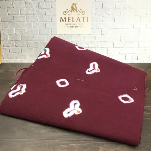 Jual Angkin jumputan | Angkin motif jumputan | stagen jumputan - Krem ...