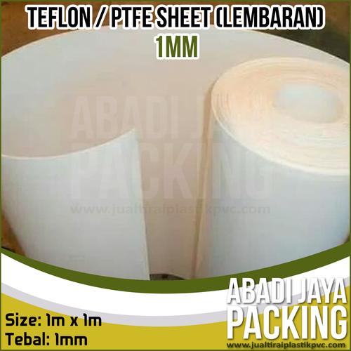 Jual teflon lembaran / ptfe sheet / teflon ptfe 1mm x 1m x 1m - Jakarta Barat - abadi jaya ...