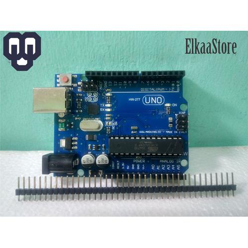 Jual Arduino UNO R3 dip Atmega328 16u2 High Quality - Tanpa Kabel - Kab ...