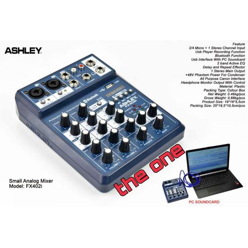 Jual MIXER AUDIO ASHLEY FX 402i BLUETOOTH,MP3,USB (4 CHANNEL) - ASHLEY KPOP 4 - Jakarta Barat ...