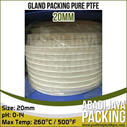 Jual gland packing pure teflon / PTFE 20mm (3/4') - Jakarta Barat - abadi jaya packing | Tokopedia
