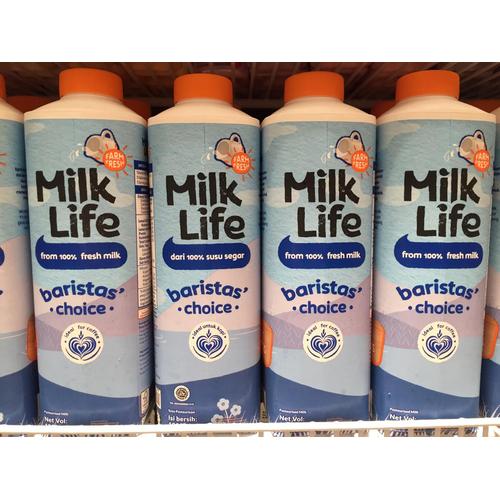 Jual Milk Life Fresh Milk 1000ml Barista Choice / Susu Milk Life 1 ...