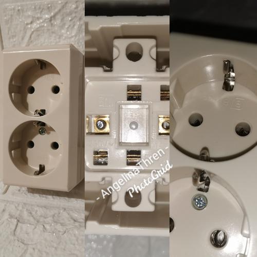 Jual Colokan Broco 2 Lubang Asli Broco - Colokan dinding 2 Lubang - Kab ...