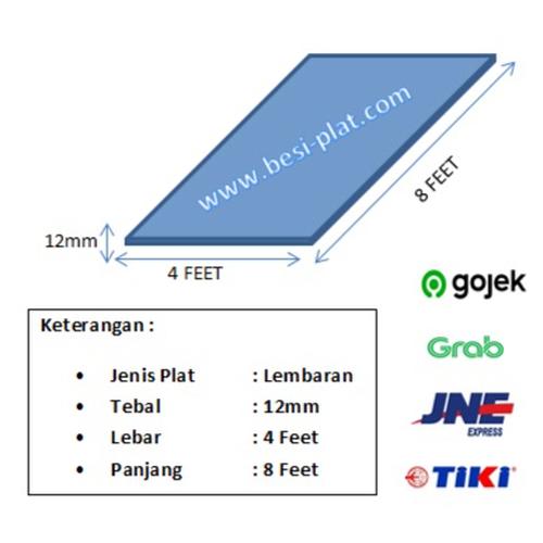 Jual Plat Besi 12mm x 4 x 8 - Kota Tangerang - Global Karya Prima Sakti ...