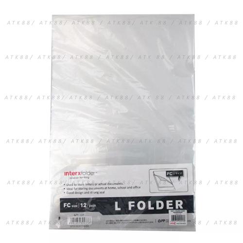 Jual File - Inter X Folder - Map L / clear sleeve F4 (Pak 12 Pcs ...