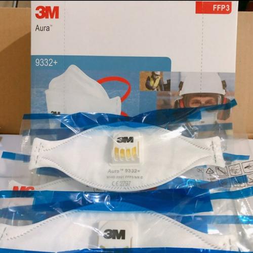 Jual Masker 3M 9332A+ / Masker Respirator/masker 3m FFP3-Aura - Jakarta ...