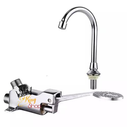 Jual Kran keran otomatis injak dokter wastafel sink stainles murah ...