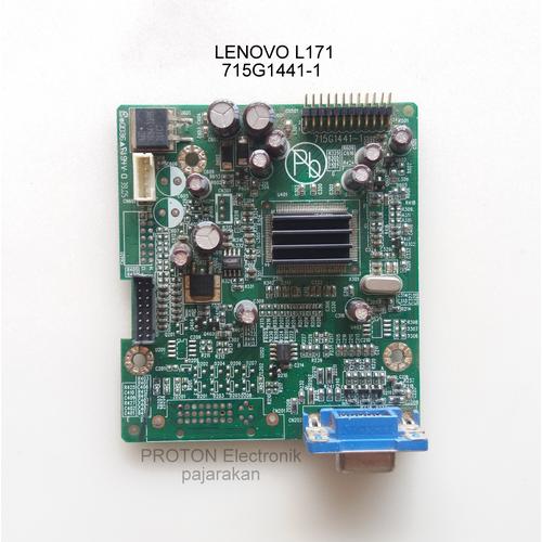 Jual mainboard LCD Monitor LENOVO L171 715G1441-1 W5B1A01778C0552 - Kab ...