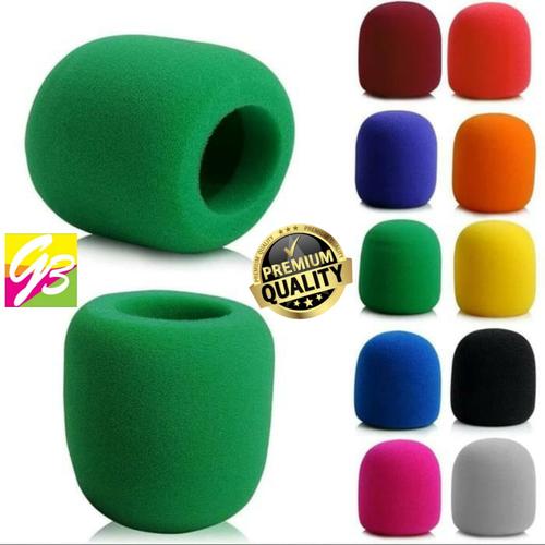 Jual Spons busa mic cover spon tutup kepala pelindung microphone ...
