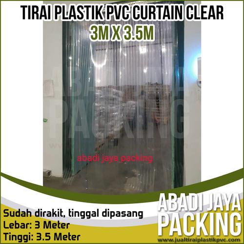 Jual tirai plastik pvc curtain ( L 3m x T 3.5m) - Jakarta Barat - abadi ...