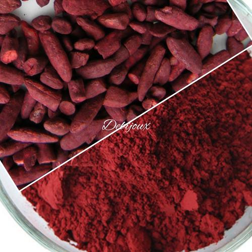 Jual bubuk angkak ang khak red yeast rice hong qu mi beras ragi merah ...