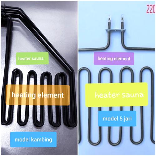 Jual element heater sauna / pemanas udara/ heater kering 230v 3000w ...
