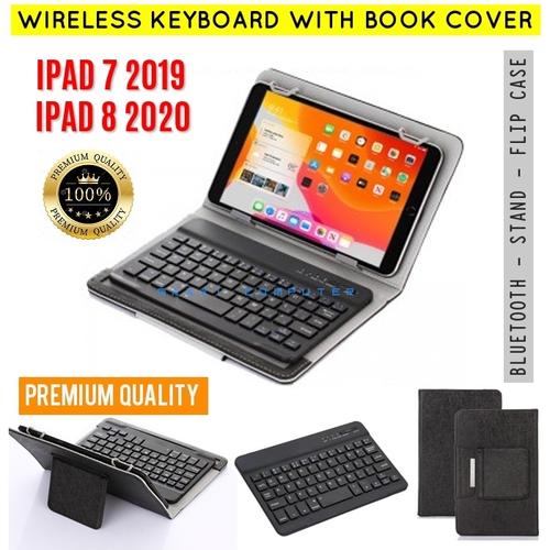 Jual iPad 7 8 7th 8th Gen 10.2 Wireless Keyboard Kibord Keybord Book ...