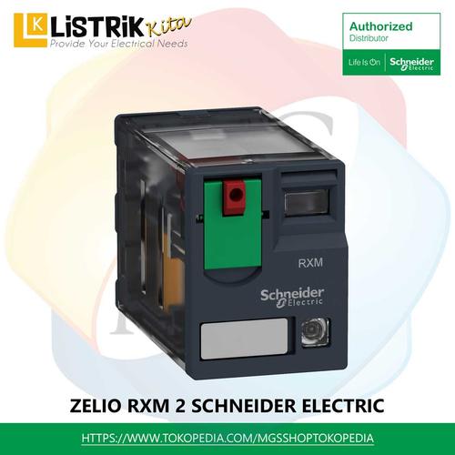 Jual SCHNEIDER PLUG-IN RELAY ZELIO RXM 2C/O 230VAC 12A WITH LED - RXM2AB2P7 - Jakarta Timur ...