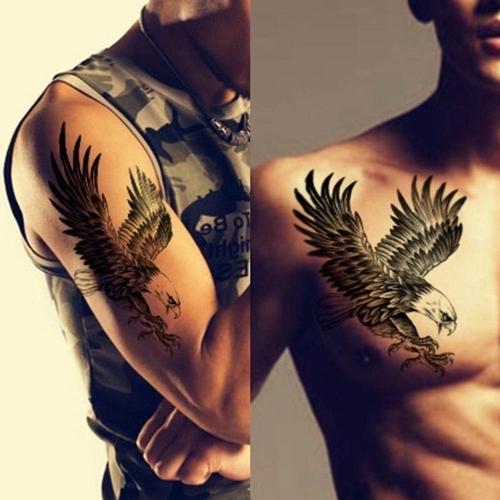 Jual Sticker Tatto Burung Elang - Tato Temporary / Temporer - Jakarta ...