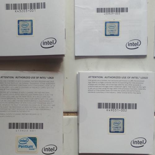 Jual Sticker Processor Intel Core i3 i5 i7 Original Copotan - i5 Gen 9 ...