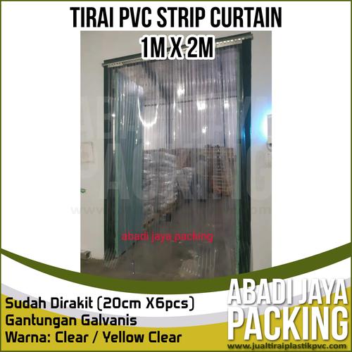 Jual tirai pvc strip curtain ukuran 2m x 2,5m - Jakarta Barat - abadi ...