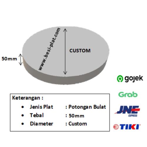 Jual Plat Potongan Besi Bulat 50mm - Kota Tangerang - Global Karya ...