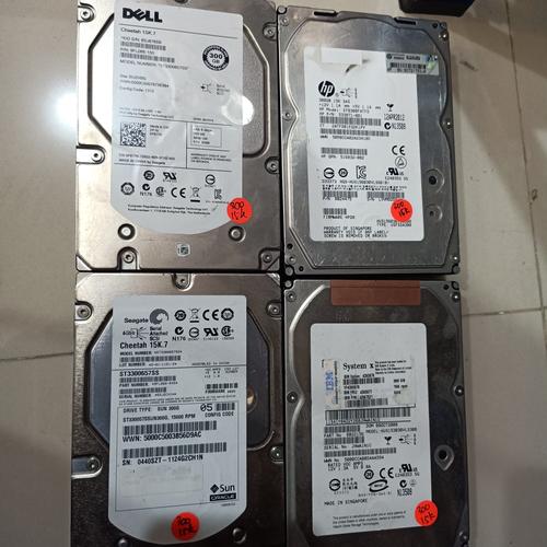 Jual HDD HARDDISK SAS SERVER 3,5 300GB 15K MERK MIX BERGARANSI ...