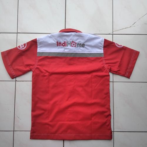 Jual Baju Indihome Seragam Kerja Tangan Pendek - M - Kab. Bogor - Three ...