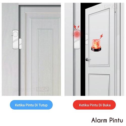 Jual Alarm Pintu Jendela Lemari Alarm Rumah JD-188 Sensor Bel Anti ...