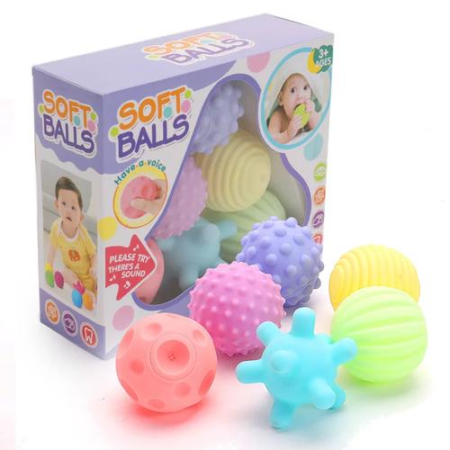 Jual Mainan Bola Bayi Montessori Sensori - Isi 6 BOLA - Kota Depok ...