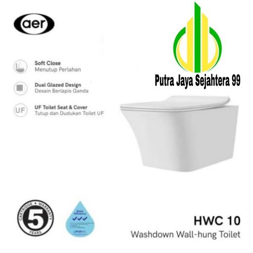 Jual AER Toilet Seat / Wall Hung Toilet HWC 10 - Kab. Gresik - Putra Jaya Sejahtera 99 | Tokopedia
