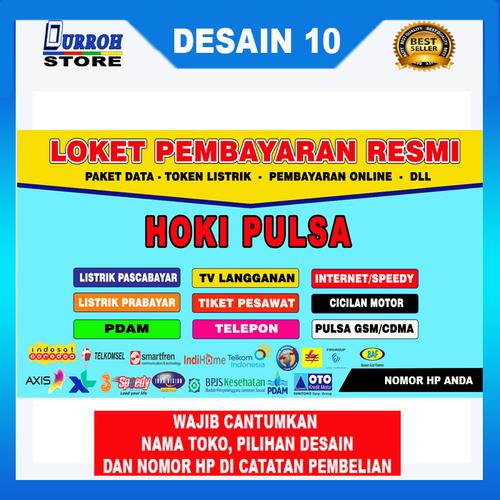 Jual Spanduk / Banner Konter Cell / Celluler Desain 10 - 100X50 ...