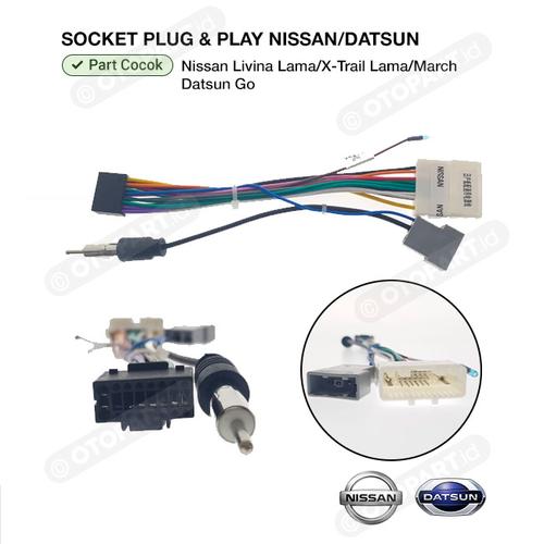 Jual Socket Head Unit Nissan/Datsun Plug And Play - Kota Tangerang ...