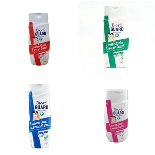 Jual BIORE GUARD BODY FOAM SERIES - 100ML - KEMASAN BOTOL - WHITE SCRUB ...