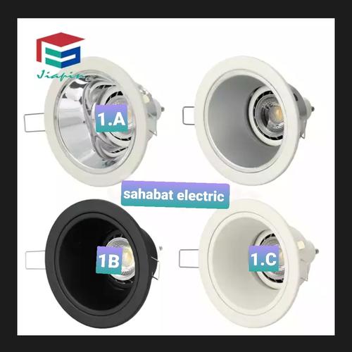 Jual Kap Downlight MR16 Tipe Corong/Downlight Spotlight/Downlight ...