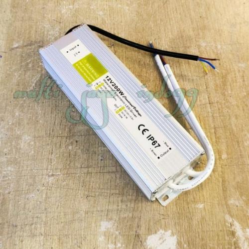 Jual Driver led 200 watt 200W 12V dc ip67 trafo 200W outdoor 16,5A ...