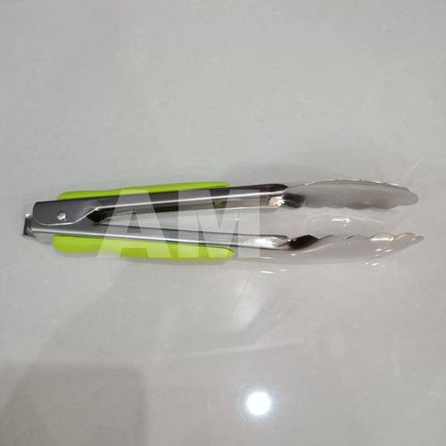 Jual Capitan Gorengan Stainless Steel Gagang Plastik/Alat Capit Makanan ...