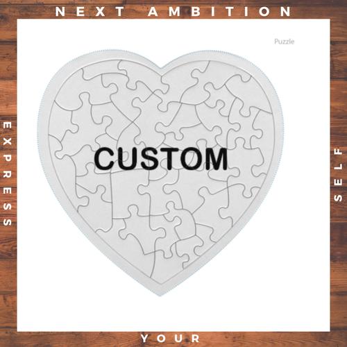 Jual Jigsaw Puzzle Hati Custom (21x21cm) - Kota Bandung - Next Ambition ...