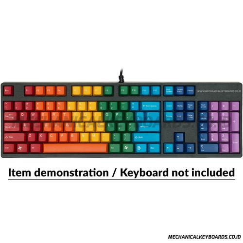 Jual Tai-Hao Rainbow 2018 Limited Edition ABS Double Shot Keycap Set ...
