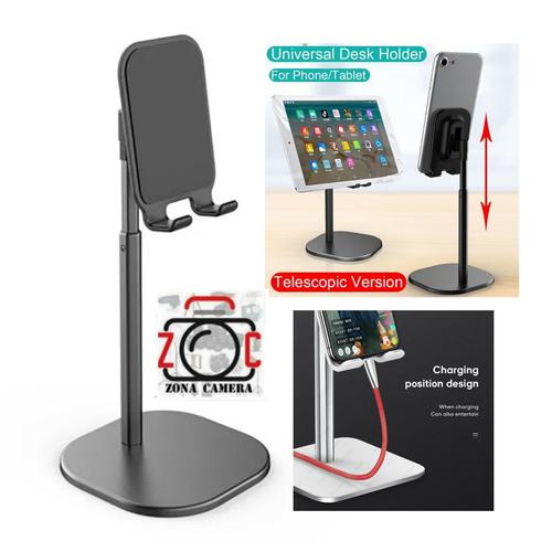 Jual HOLDER PHONE STAND UNIVERSAL CLAMP HP STANDING HANDPHONE TRIPOD ...