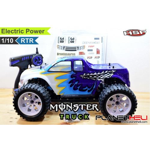 Jual HSP RC Monster Truck BRONTOSAURUS 4wd FULL Propo 1/10 Scale EP RTR ...