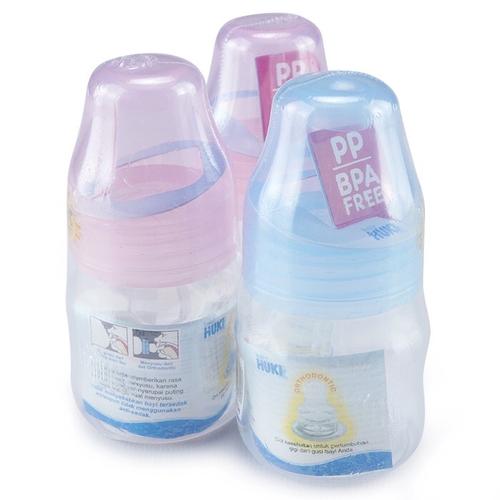 Jual JMELS Huki Baby Botol Susu PP SP Dot GEPENG 60ml - BIRU CI-342 ...