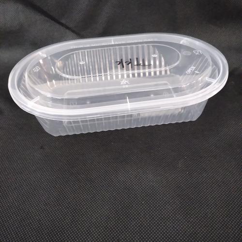 Jual mika tray bening 600 ml/microwave oven safe/min order 25 pcs ...