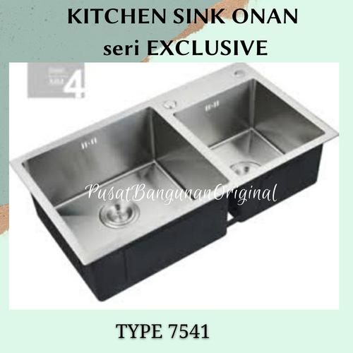 Jual KITCHEN SINK STAINLESS SUS 304 MODEL ONAN GOLDEN HAND EXCLUSIVE ...